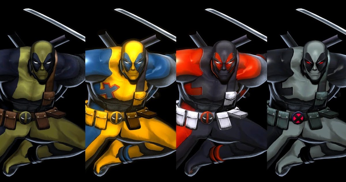 Superhero Morphsuits: All Deadpool Alternate Costumes