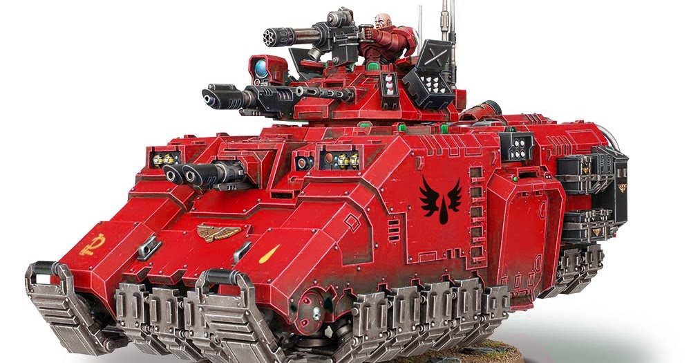 DED 'ARD - Blood Angels and all things Warhammer 40K: Repulsor Revealed!