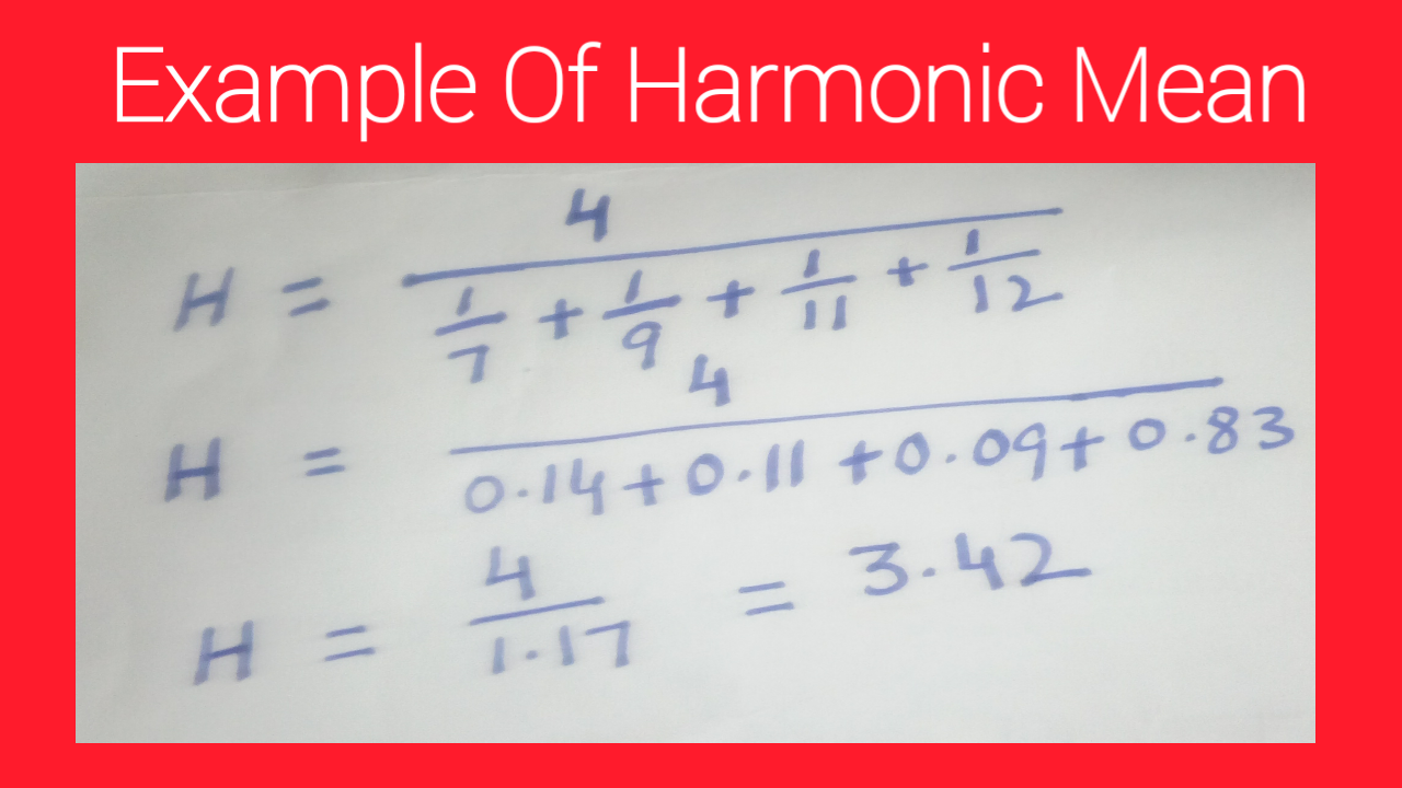 How To Calculate Harmonic Mean In Statistics Haiper how-to-calculate-harmonic-mean-in-statistics-haiper