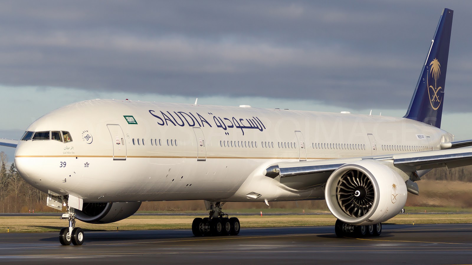 Puget Sound - Boeing Test Flights: HZ-AK39 B777-300ER Saudia Arabian ...