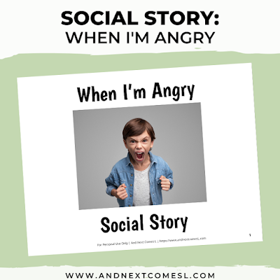 Free Social Stories for Calming Down & Teaching Coping Skills | And ...