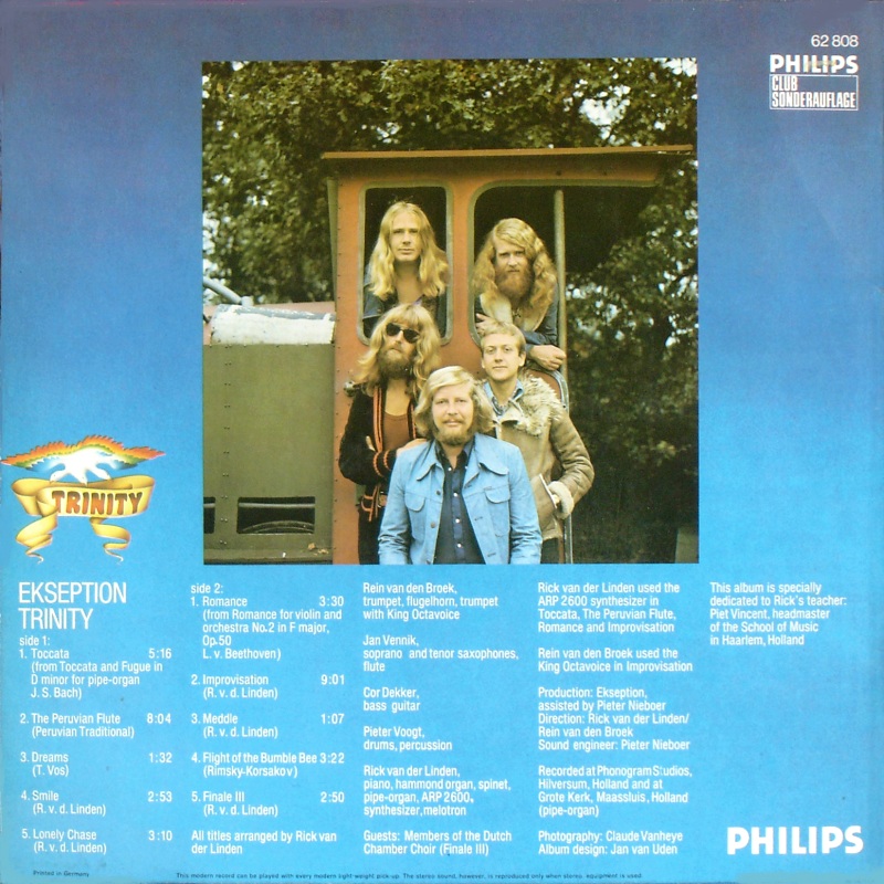 Classic Rock Covers Database: Ekseption - Trinity (1973)