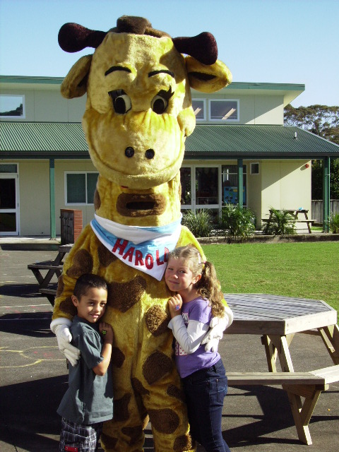 Super Six: Harold the giraffe from the Life Education Trust