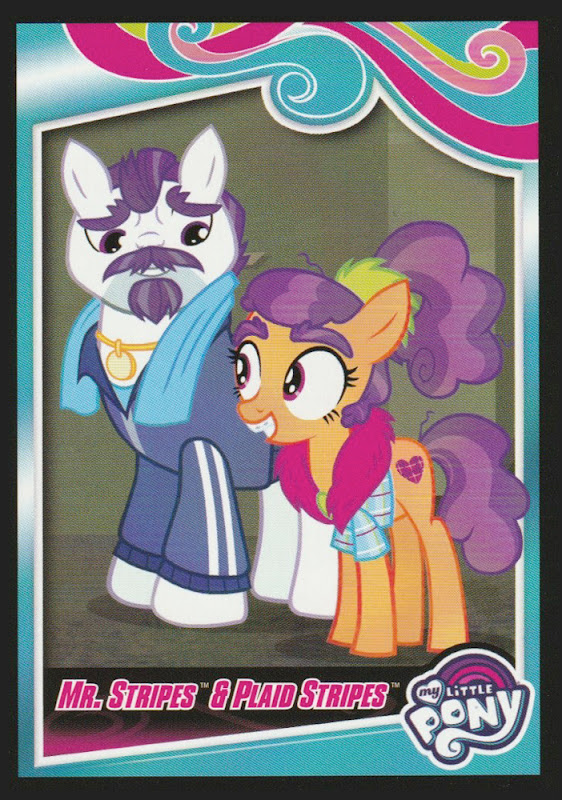 My Little Pony Mr. Stripes & Plaid Stripes Series 4 Trading Card | MLP ...