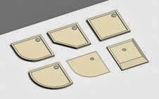 Custom Revit Families: Bathroom furniture / Meble łazienkowe