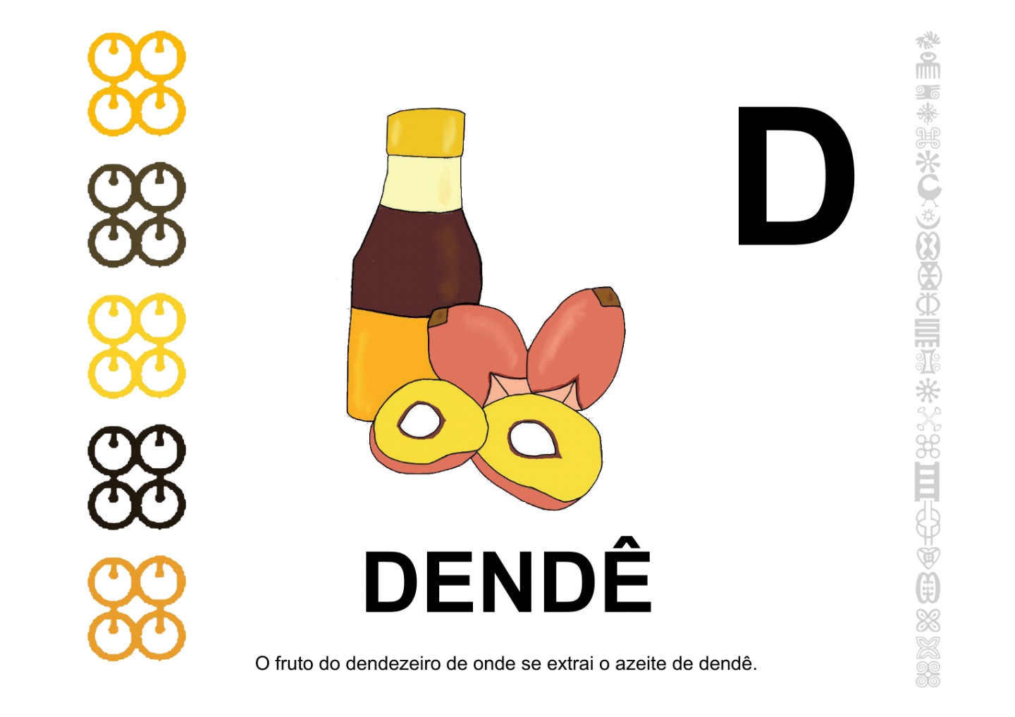 Alfabetário africano Conheça o alfabeto africano com atividades ...