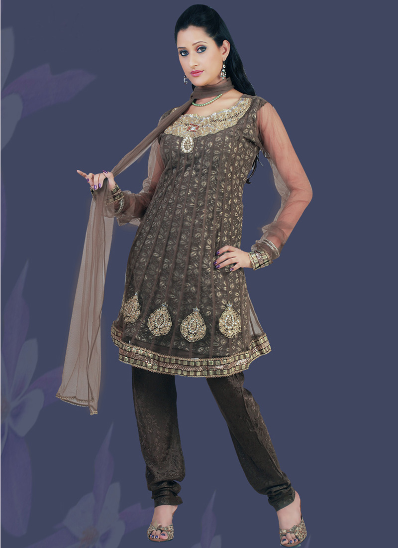 Latest Salvar Designs | Girls wearing latest Churidar Fashion