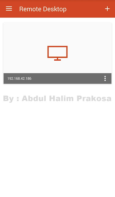 Remote desktop dengan Microsoft Remote Desktop ~ Blog Abdul Halim