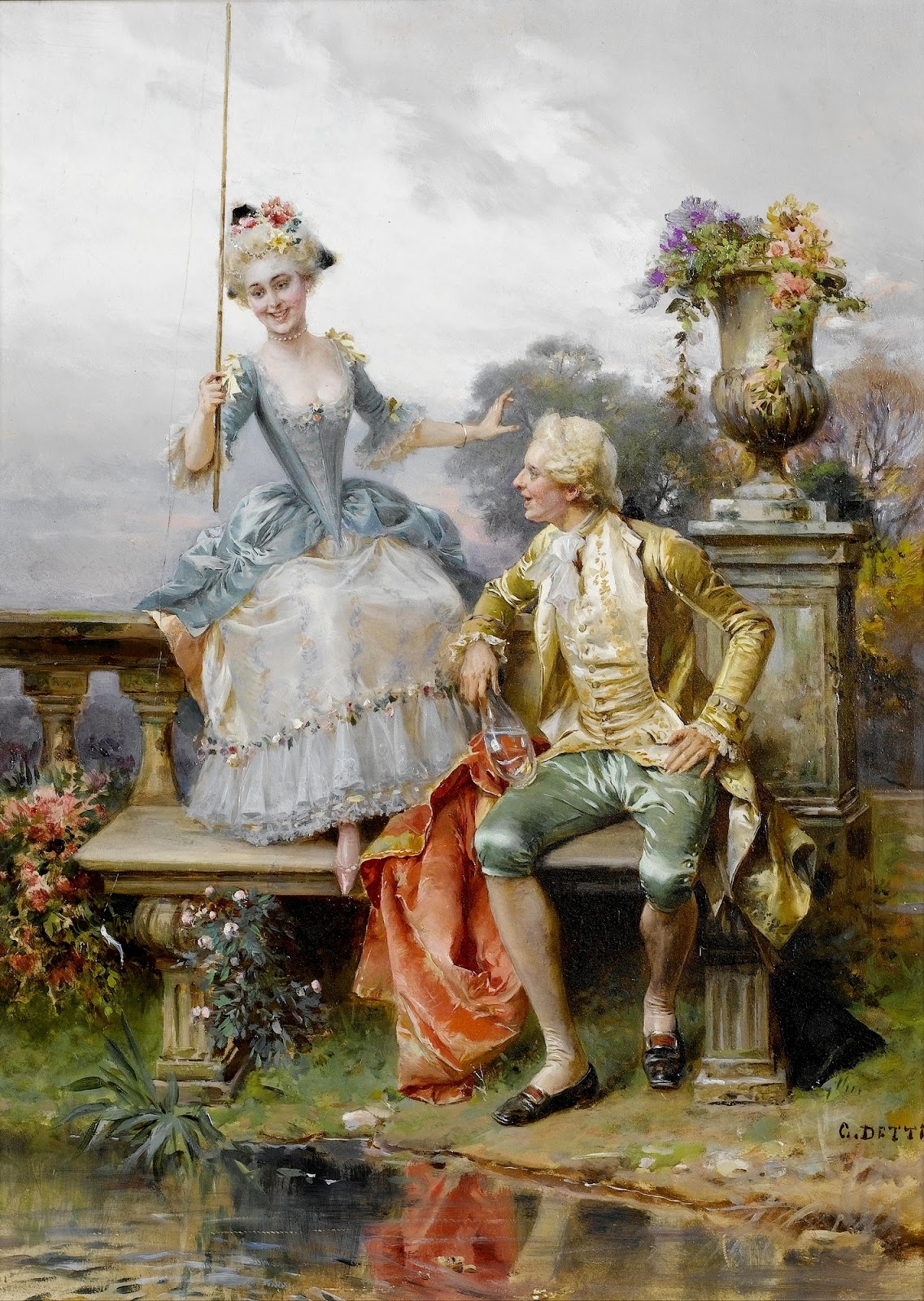 Cesare-Auguste Detti (Italian, 1847-1914) | Tutt'Art@ Masters