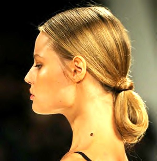 Beautytiptoday.com: Runway Trend For Spring 2012: New Looped Ponytail