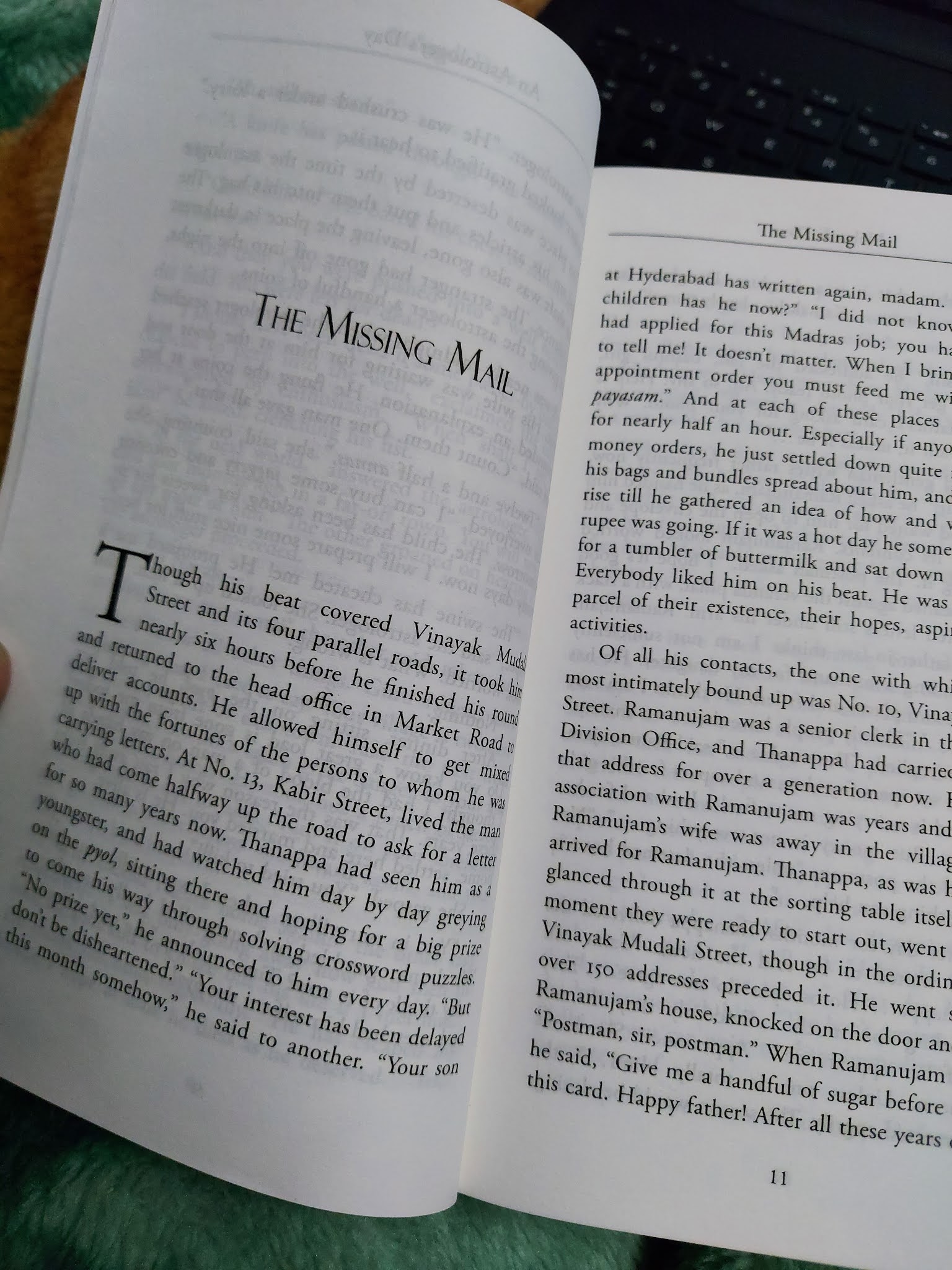 The Missing Mail | R K Narayan | Fiction | Book Review