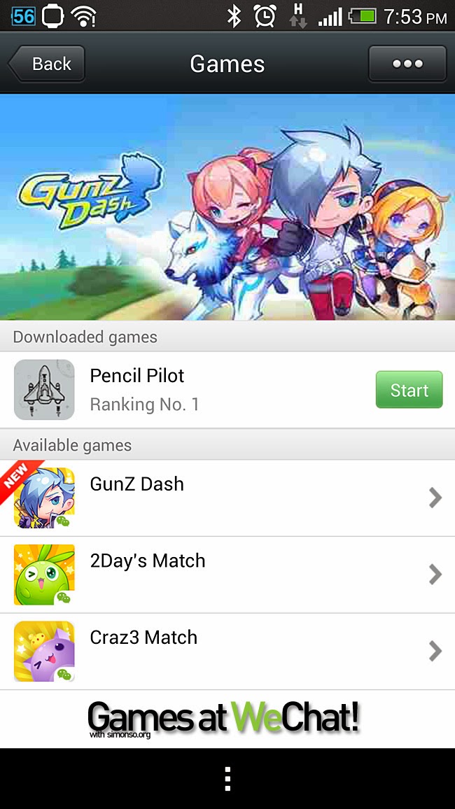 WeChat 5.1 & Games! - Daddy & Daughter Stuffs