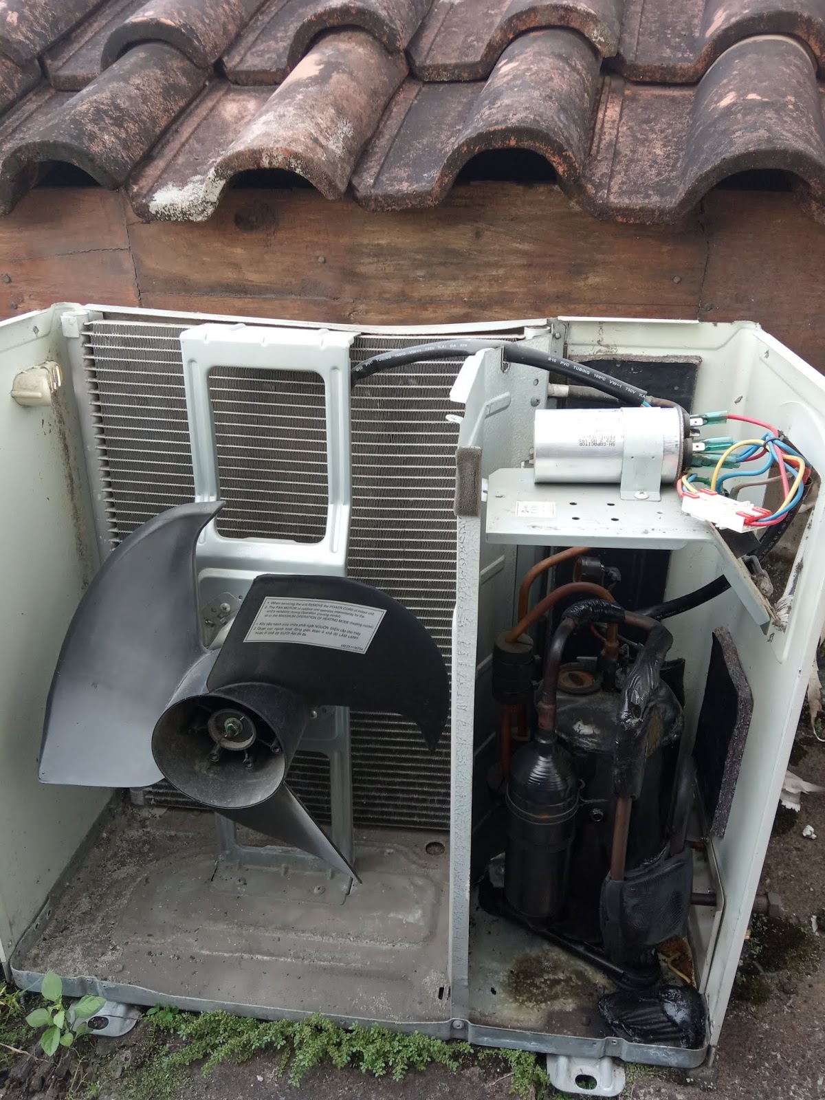 Komponen outdoor AC split - Juraganacee.com