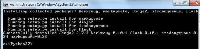 Python + Flask + PythonAnywhere : Partie 3 - Flask sous Windows ...
