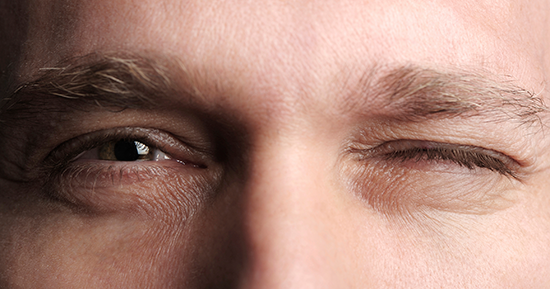 Live with one eye open...