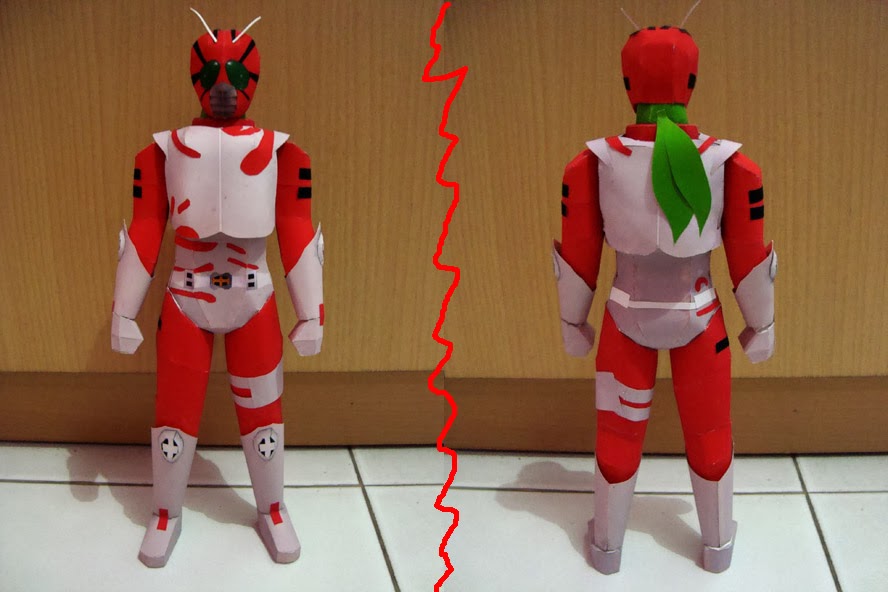 PUTRA'S BLOG: Kamen Rider "ZX" Papercraft