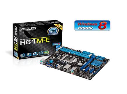 Conoce la nueva motherboard H61M-E de ASUS