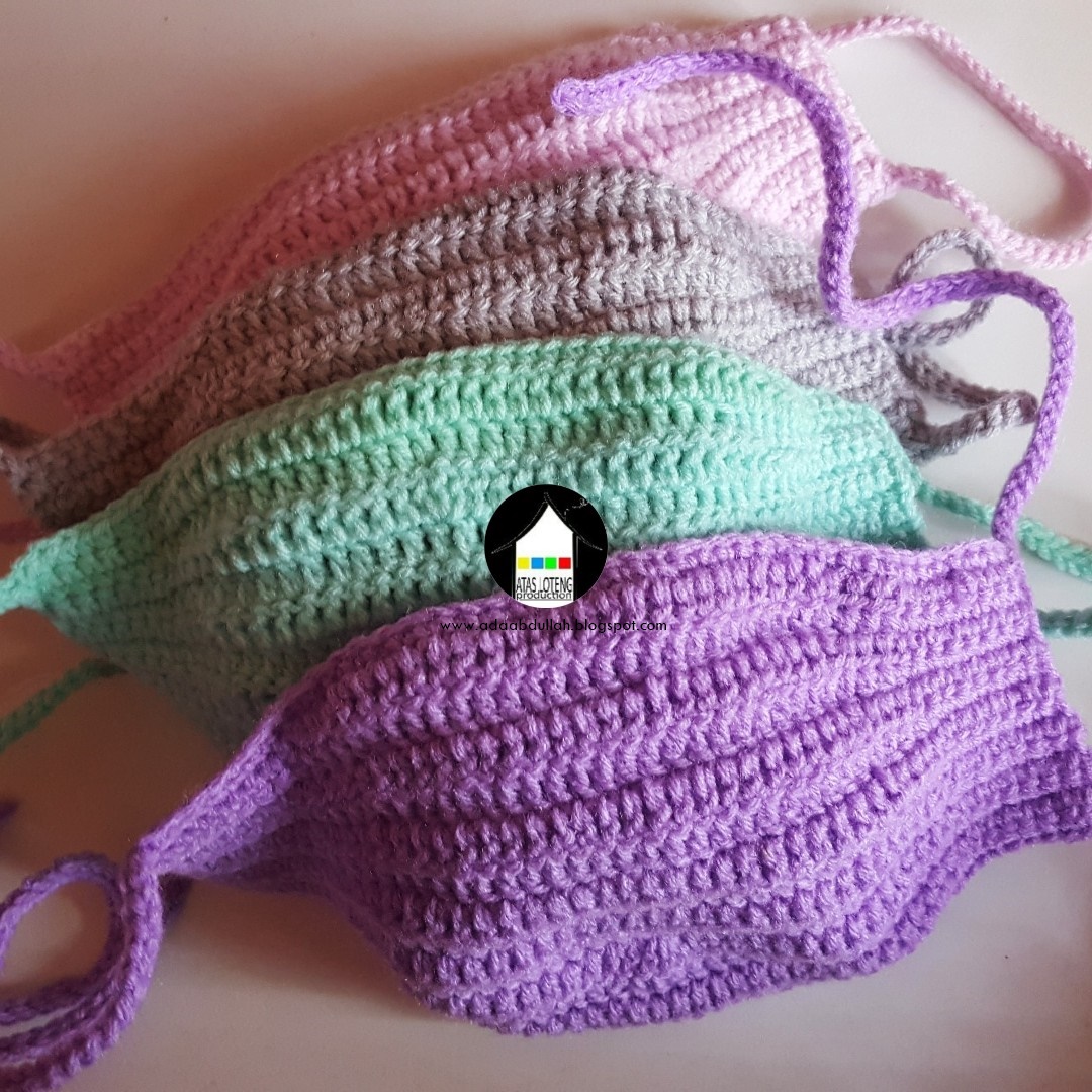 Nikki Ada Abdullah: CROCHET TIME: MAKING A CROCHET MASK