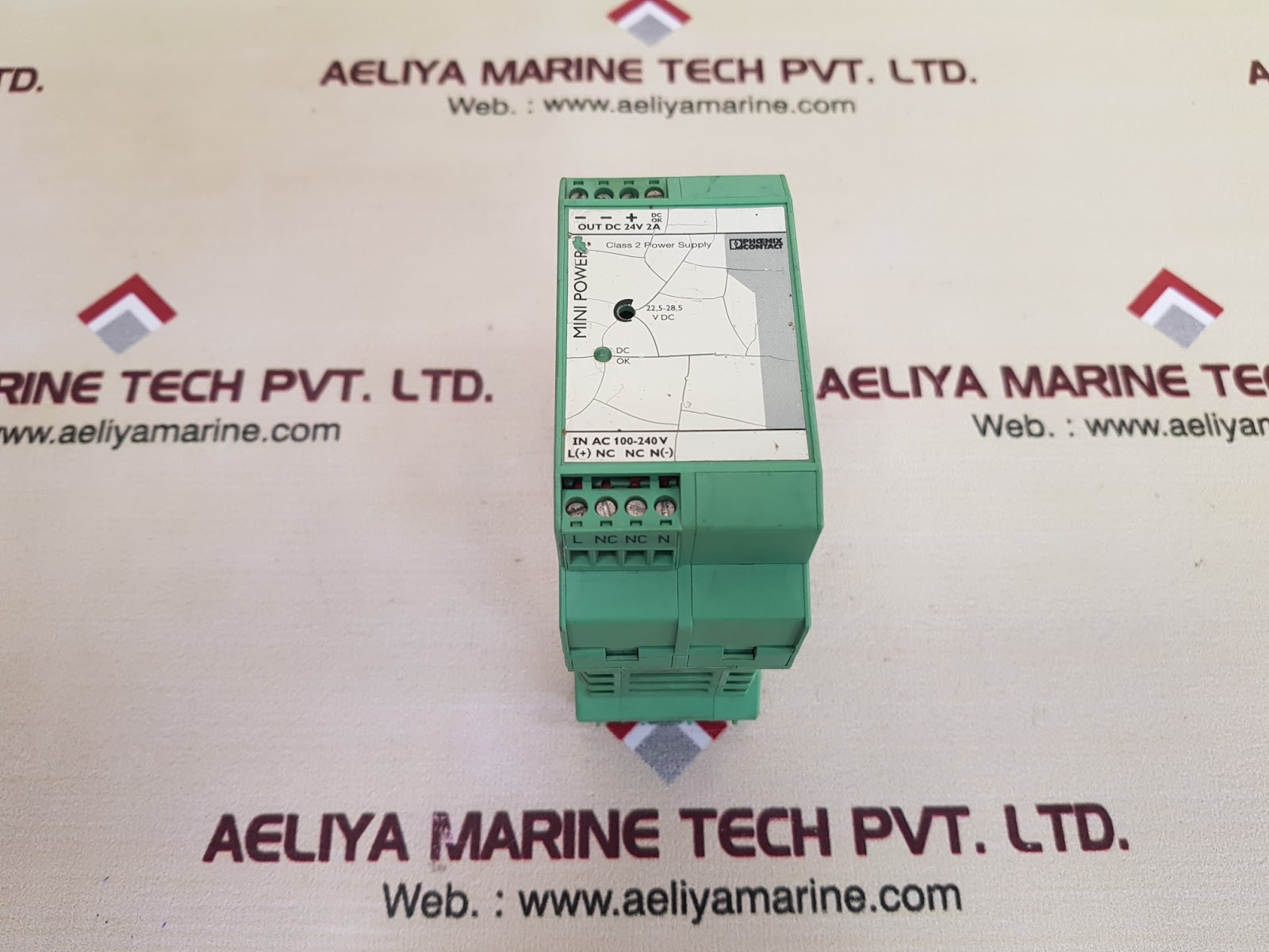 PHOENIX CONTACT MINI-PS-100-240AC/24DC/2 POWER SUPPLY - Aeliya Marine