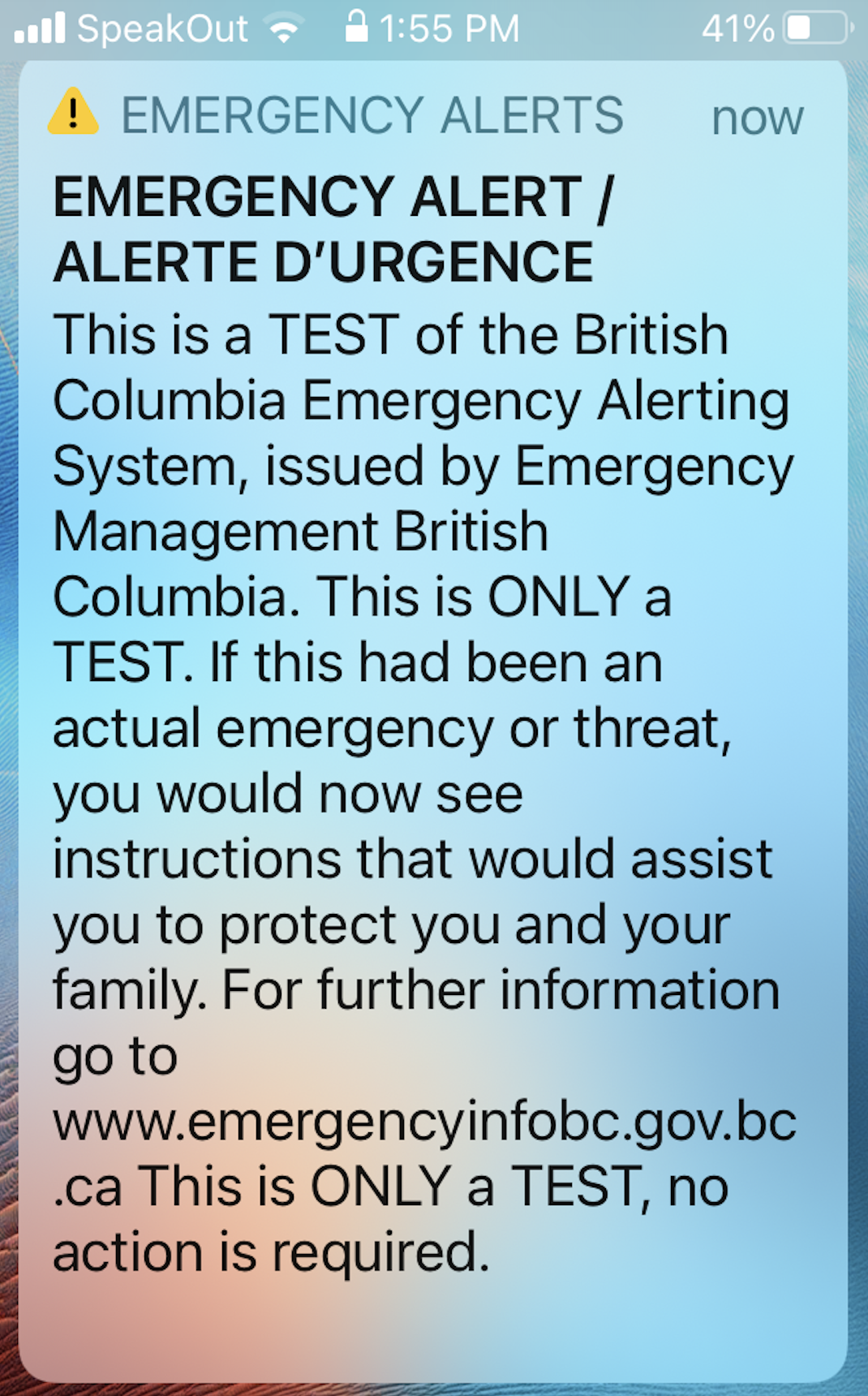 North Coast Review: Emergency Alert System test rings out across BC