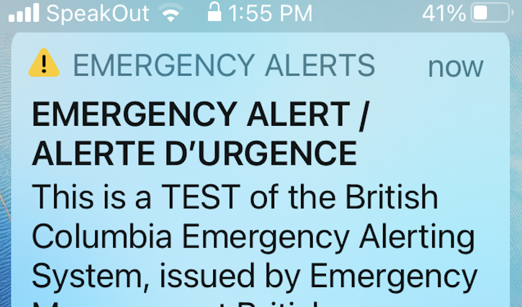North Coast Review: Emergency Alert System test rings out across BC