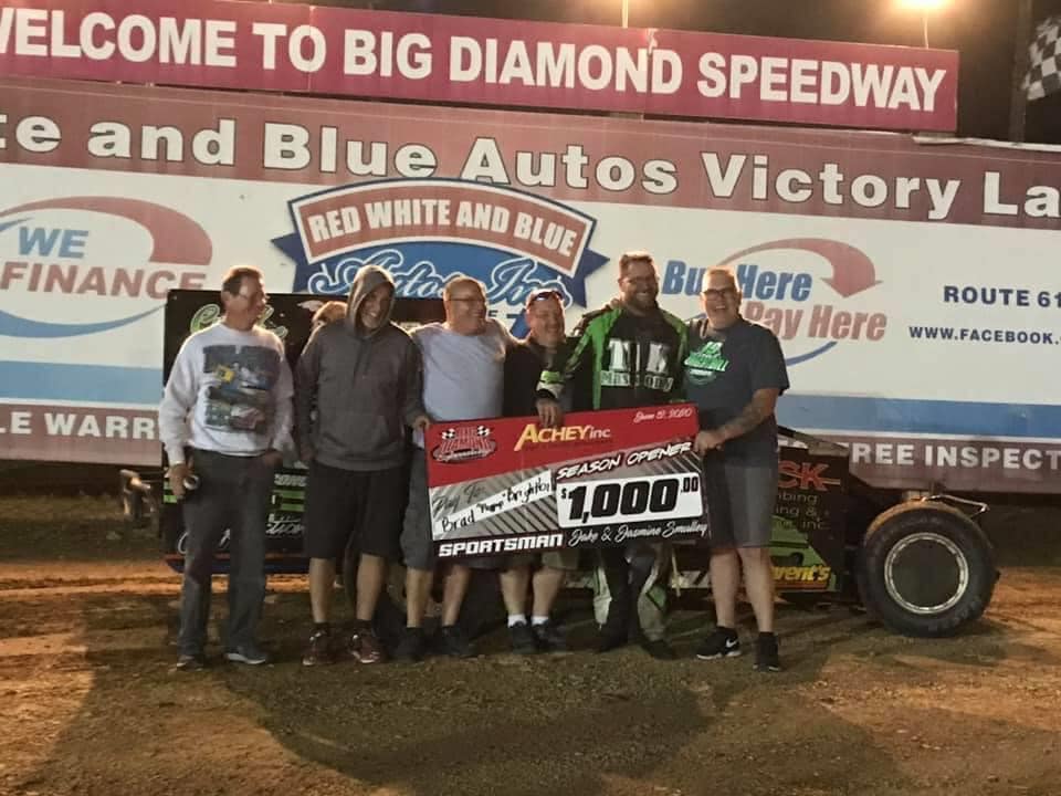 COWPATTY NATION: BIG DIAMOND SPEEDWAY WINNERS JARED UMBENHAUER & BRAD ...