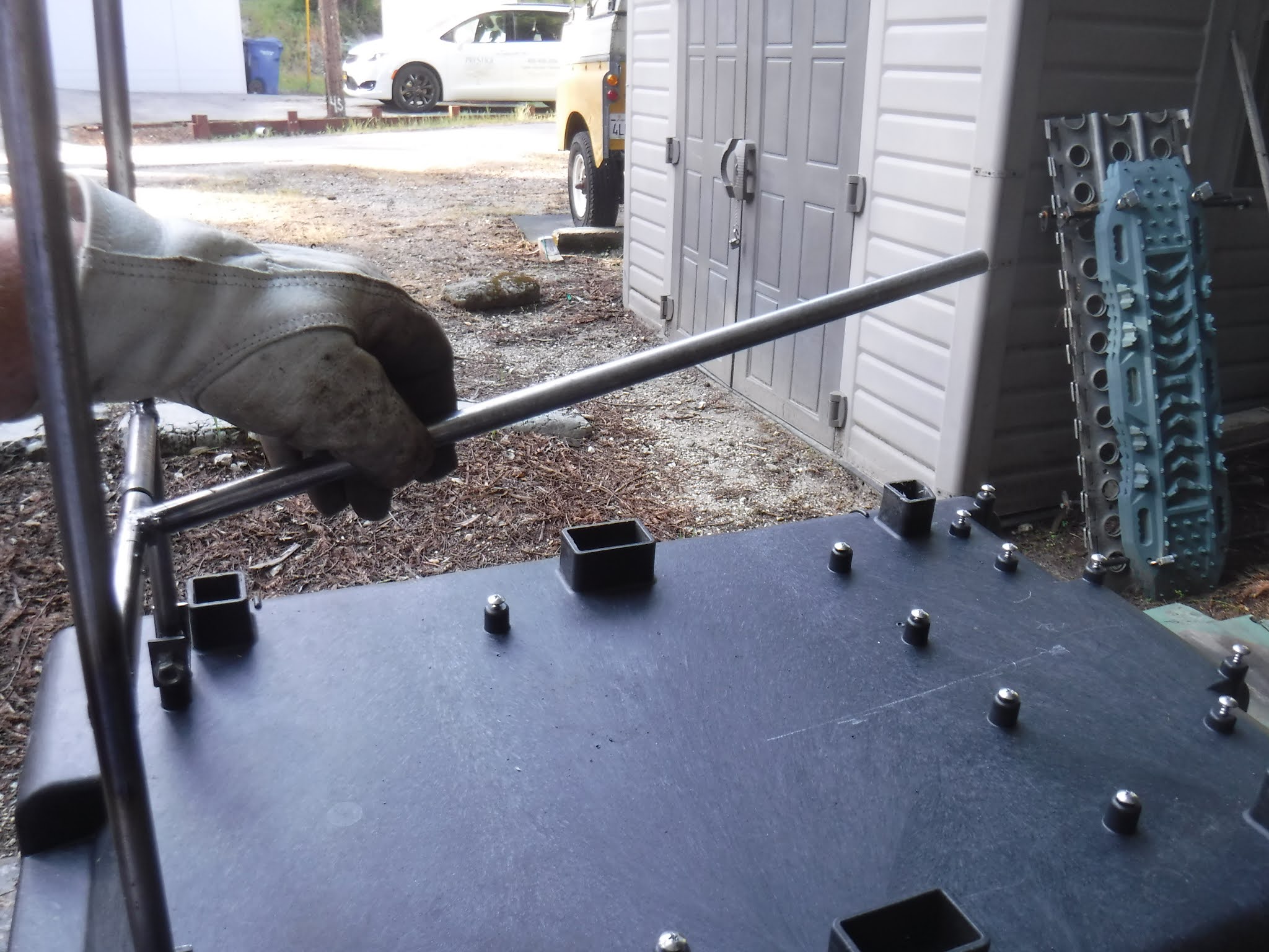Genocache: NEVER BEEN DONE BEFORE! Folding legs for Pelican 1650 case