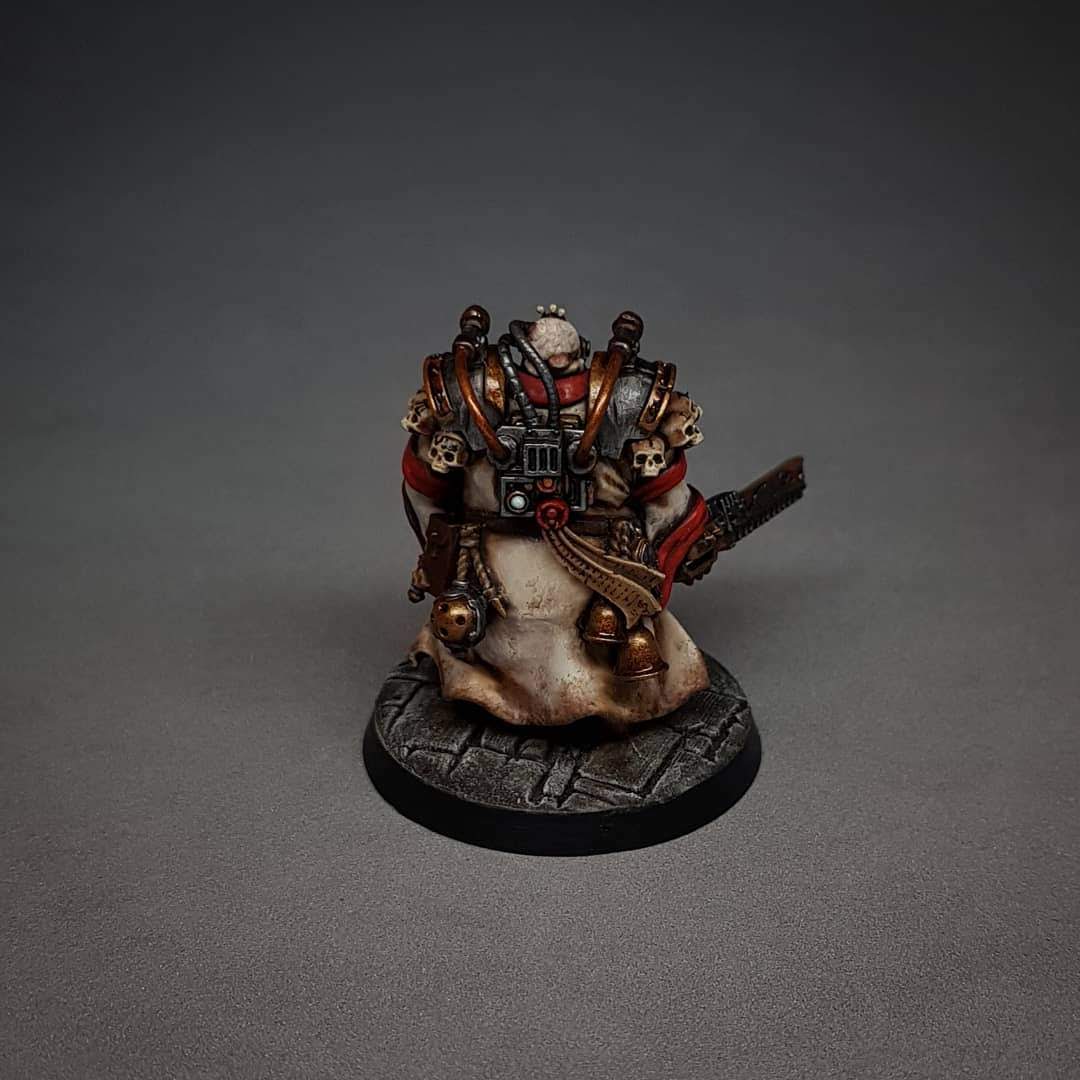 Ecclesiarchy Priest - Inq28 Inquisitor art miniature conversion challenge
