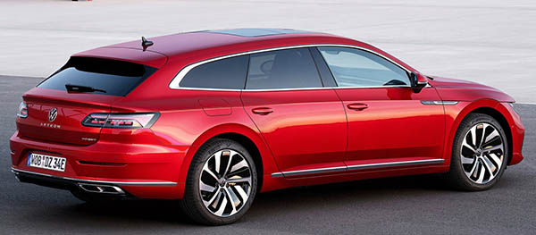 Burlappcar: Better pictures of the new VW Arteon Wagon