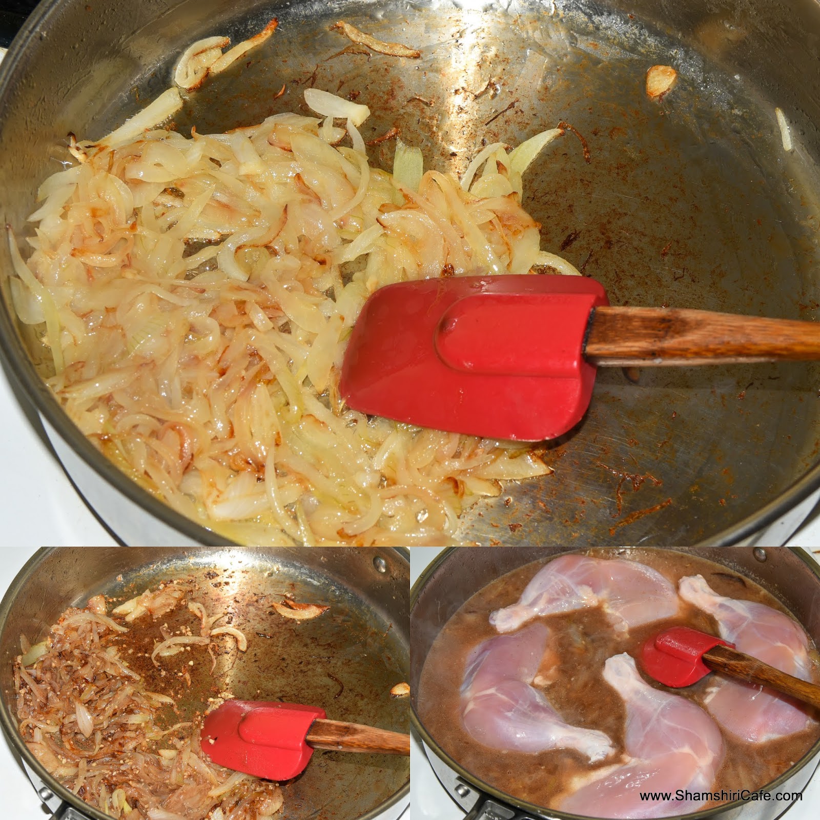 Musakhan inspired chicken, sumac, and Urfa bread pudding