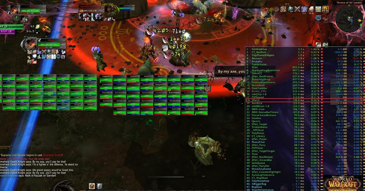 wow-circle: Аддон X-Perl UnitFrames для вов 4.3.4 катаклизм