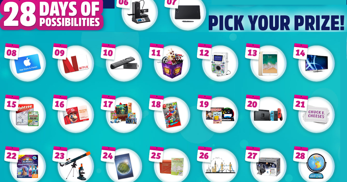 Frito-Lay 28 Days of Giveaways - 3,000 Winners. Win 3D Printers, iTunes ...