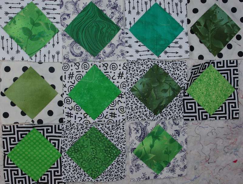 Sane, Crazy, Crumby Quilting: Little Green Things