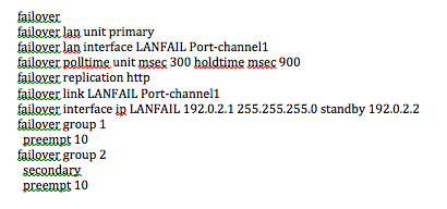 Ken Felix Security Blog: ASA failover using a port-channel