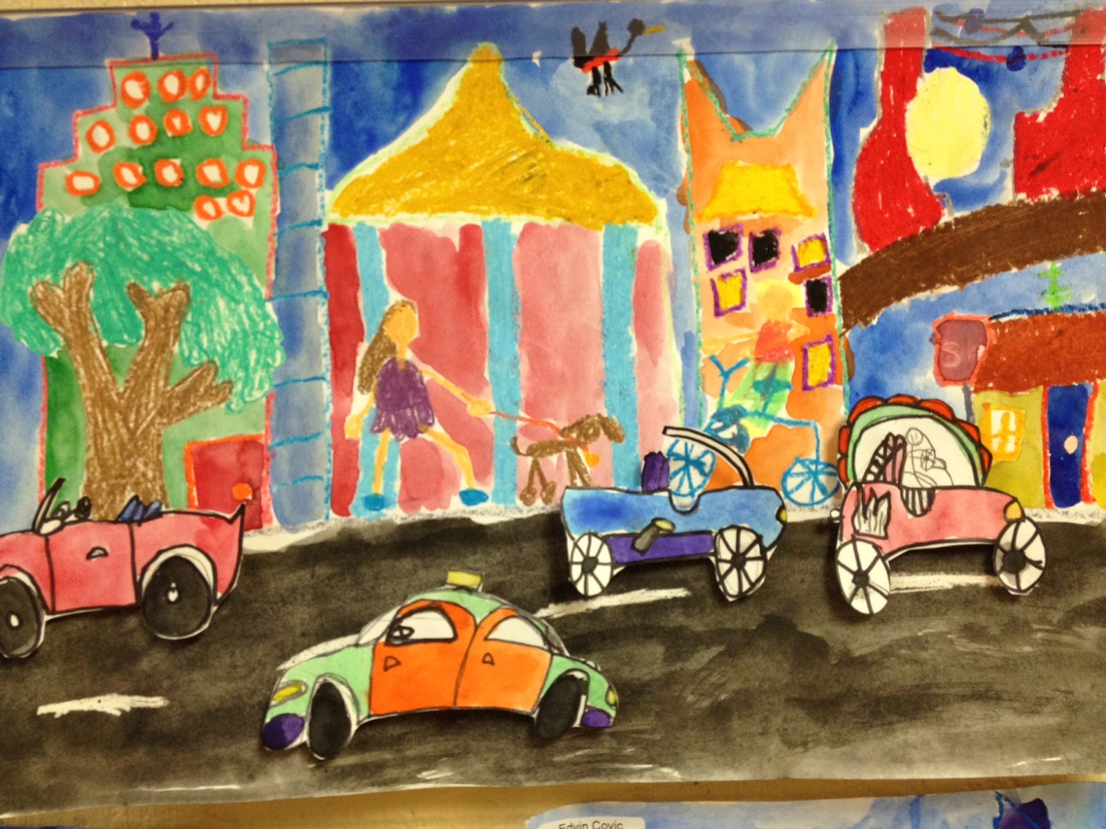 Red Grooms Inspired: Ruby Major Elementary