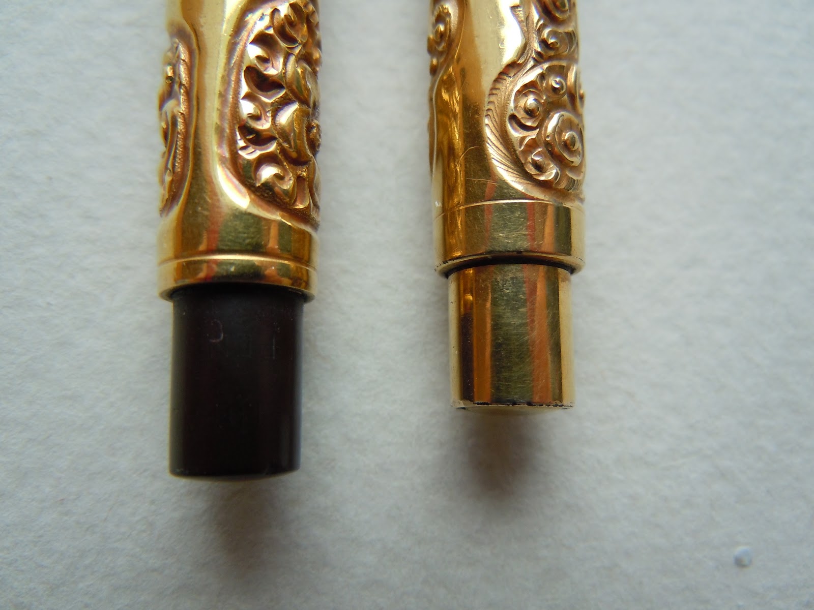 old fountain pens just for fun: 2012