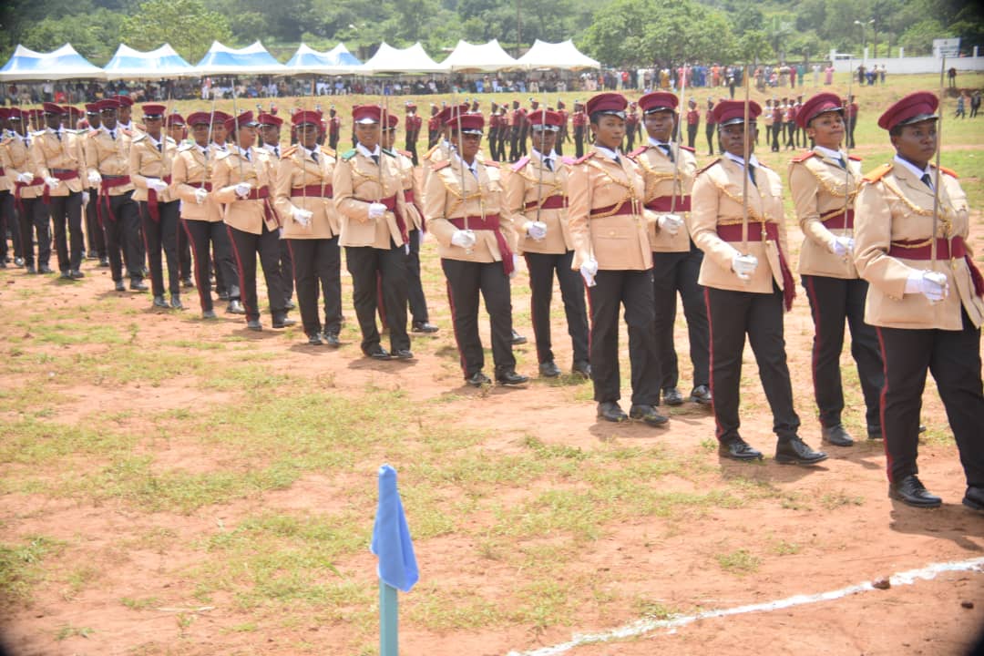 Just In :Pictures From The Passing Out Parade Of New FRSC Cadet Officers