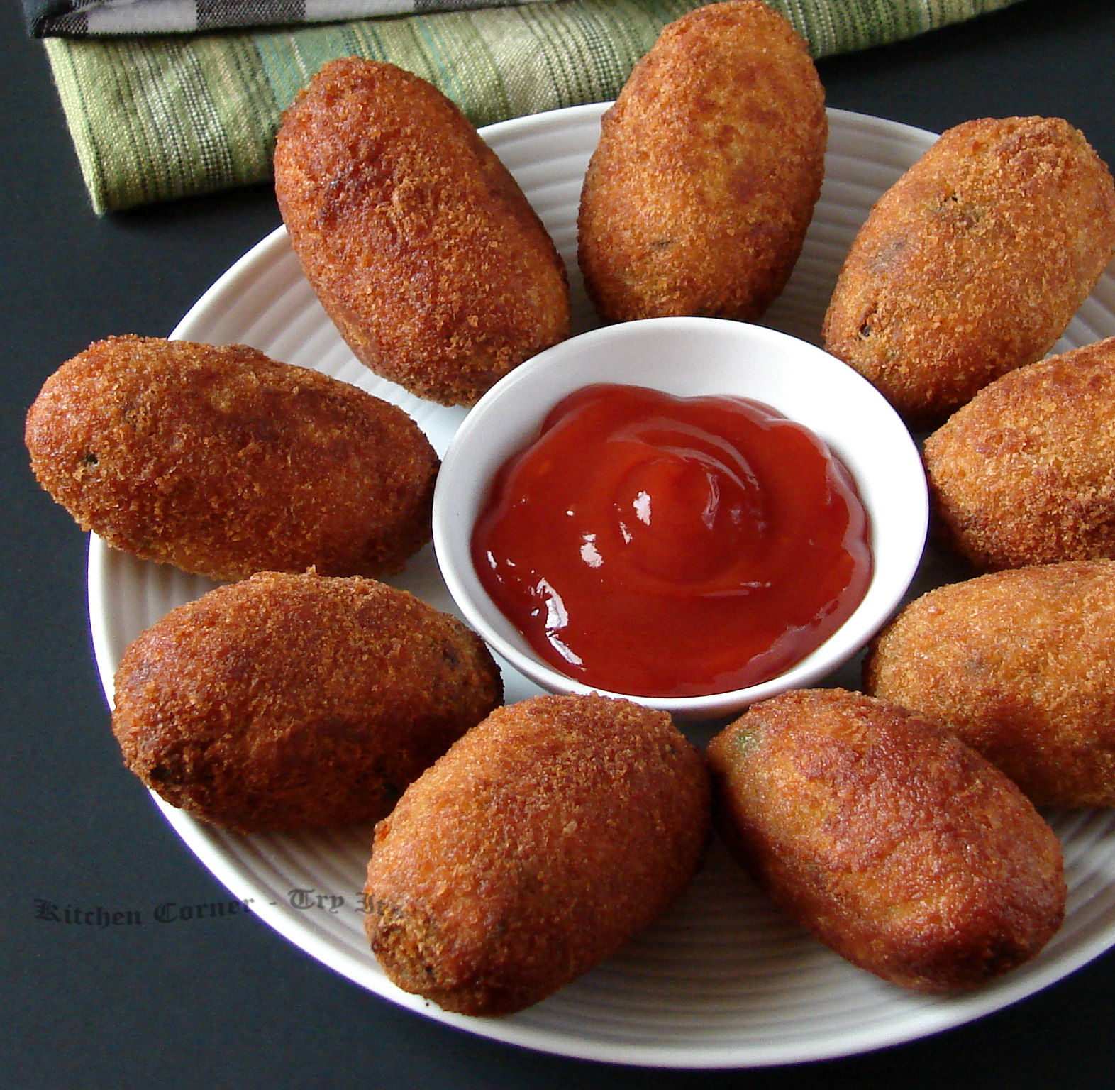 Beef Vegetable Cutlet