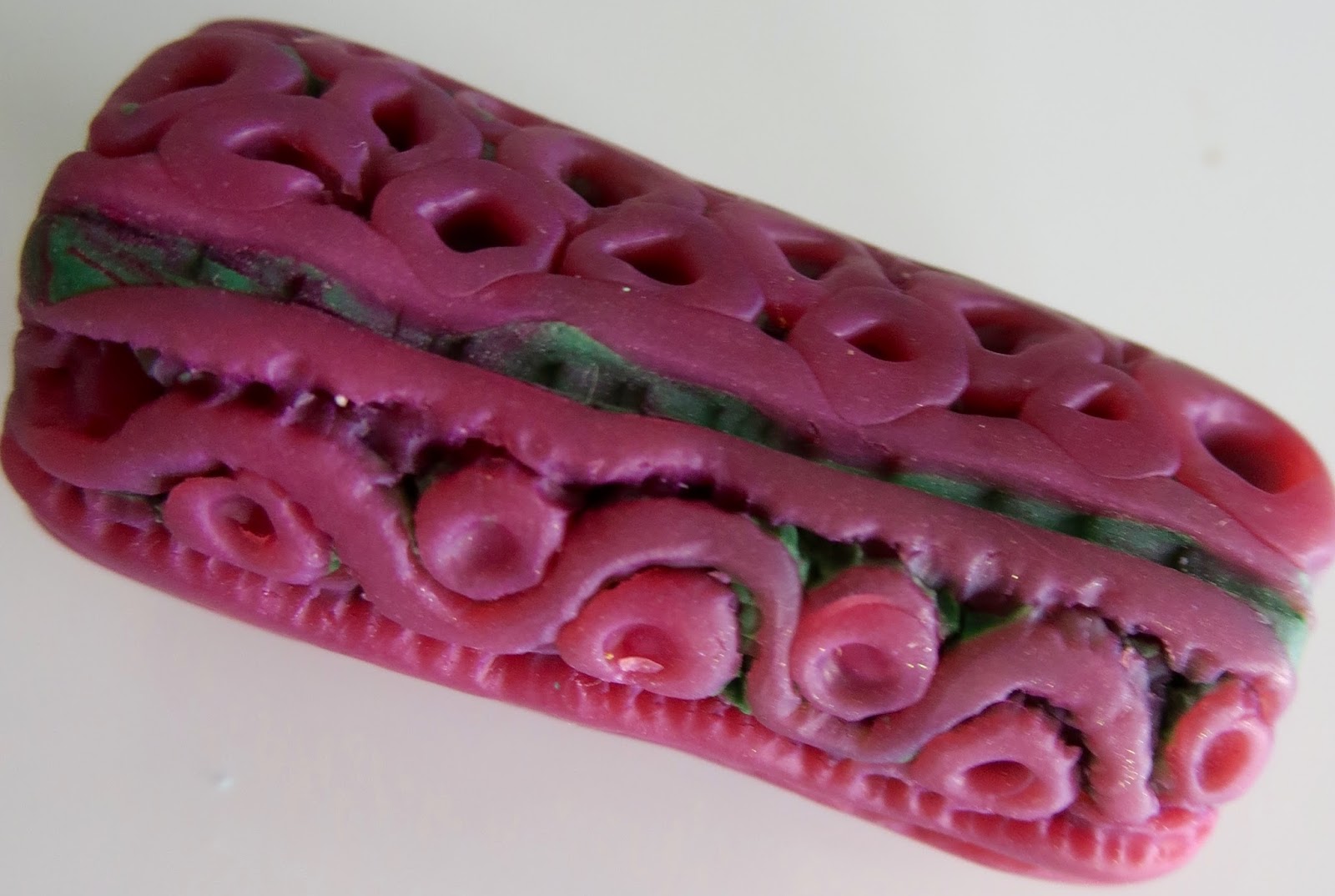 HeArtfully Creating: Polymer Clay Journey: Making Texture Rollers...