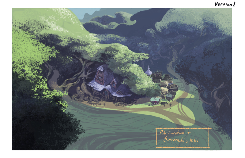 the art of kevin nelson: more "Tangled" maps and such