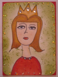 My creative rumblings: Hand Drawn ATC challenge