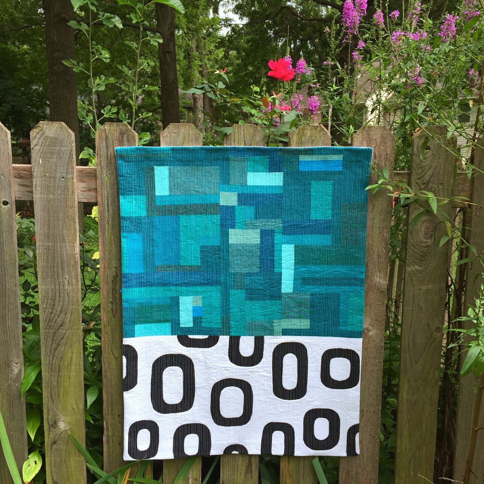 Teaginny Designs: Improv Art Quilt
