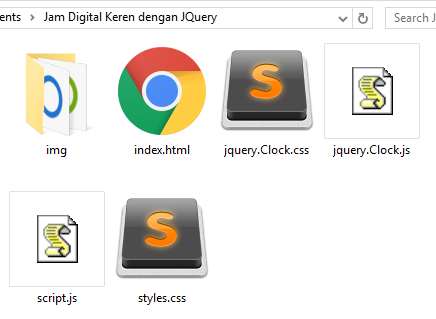 Tutorial Membuat Widget Jam Digital Keren dengan JQuery, Java Script ...