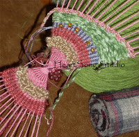 HeartSong Studio: HeartSong Studio's Weaving Spool Rack