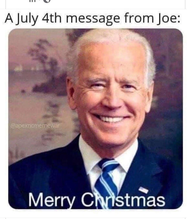 MyRightWingDad.net: FW: FW: 4th of July Message from Joe Biden