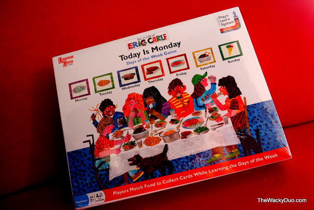 The Groovy Giraffe Gift Idea: Eric Carle 'Today is Monday' Game ...