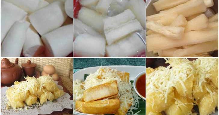 Resep Singkong Goreng keju yang Renyah Empuk dan Gurih