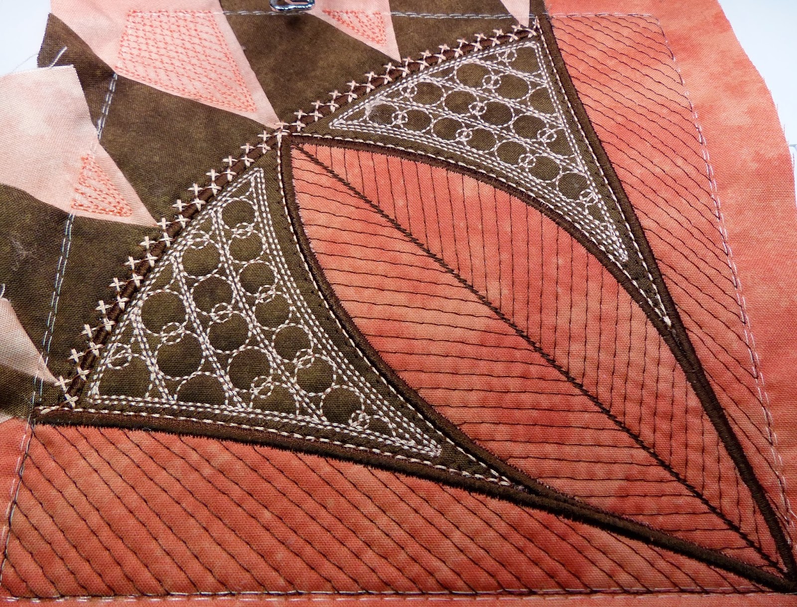 Jacobean Journey Quilt - Block D5