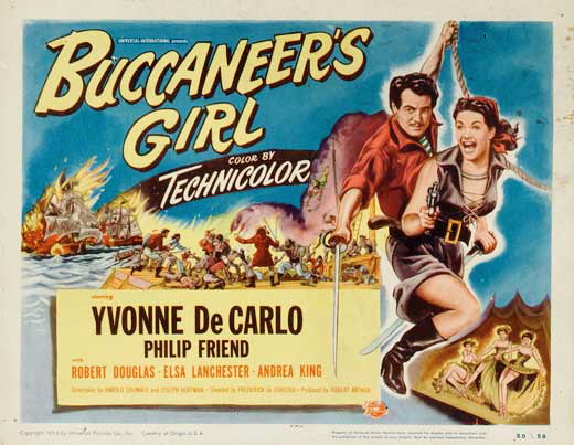 Classic Movie Ramblings: Buccaneer’s Girl (1950)
