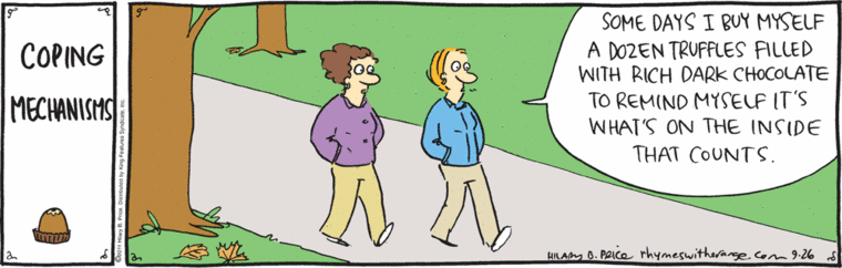 Dying for Chocolate: Cartoon of the Day: Coping Mechanism